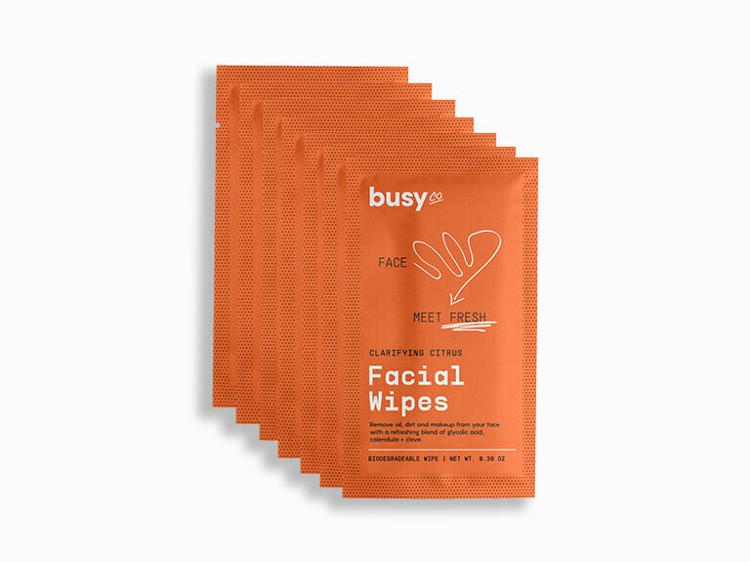 Busy Co. Refresh Face Wipes